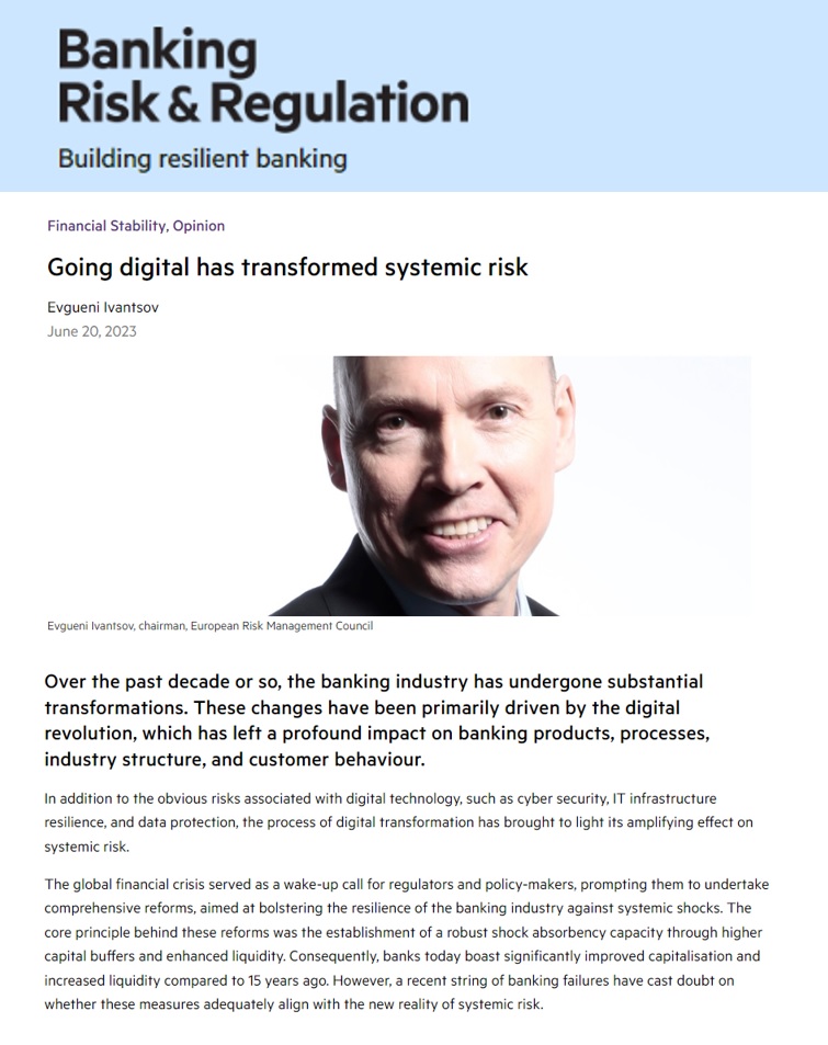 Managing Risk of Financial Crime in the Digital Era - European Risk ...